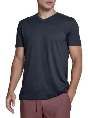 7 Diamonds Core V-neck T-shirt - Navy