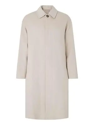 YVES SALOMON Wool And Cashmere-blend Coat - Beige