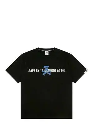 AAPE BY *A BATHING APE Short-sleeve T-shirt - Black