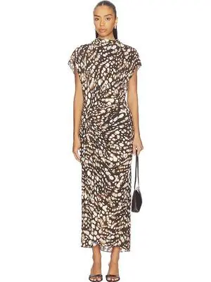 A.L.C. Alma Printed Maxi Dress - Ganache Multi