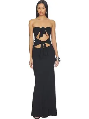 LOVERS AND FRIENDS Sarai Maxi Dress - Black