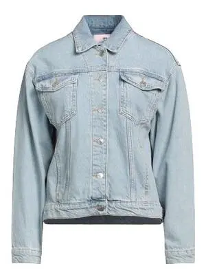 CHIARA FERRAGNI Denim Trucker Jacket - Blue