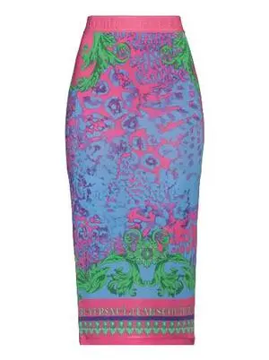 Versace Midi Skirt - Fuchsia