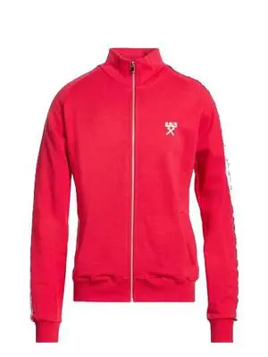 BERNA Cotton French Terry Sweatshirt Tomato Red