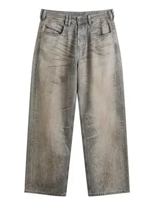 DIESEL® 1997 Relaxed Dirty Denim Jeans - Grey