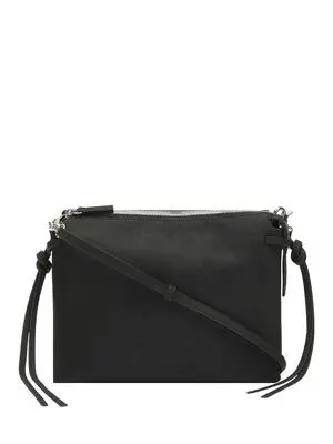 DUNST Suede Cross Body Bag - Black