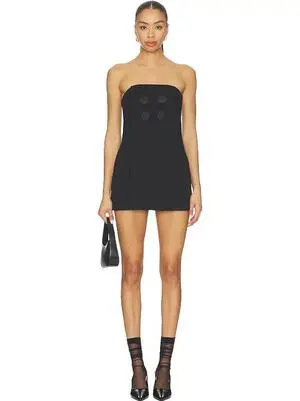 NIIHAI Button Up Wrap Dress - Black