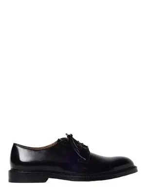 DOUCAL'S Doucal's Brushed Leather Derby Shoes Ebony