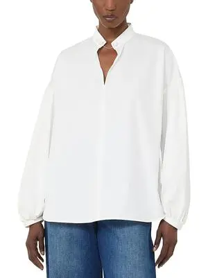 Max Mara Mstginnasta Boxy Blouse - Ivory