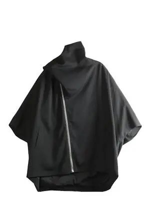 Rick Owens Giacca Sail Biker Jacket - Black