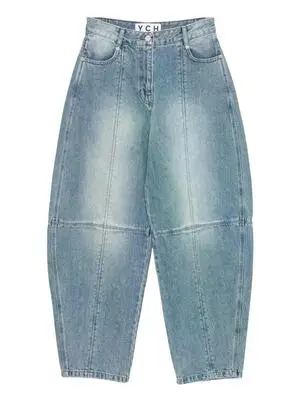 YCH Seam-detail Jeans - Blue