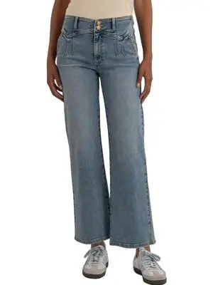 KUT FROM THE KLOTH Meg Pleated Wide-Leg Pants