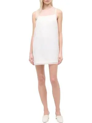 Staud Brea Minidress - Ivory