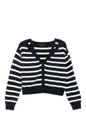 YCH Striped Cardigan
