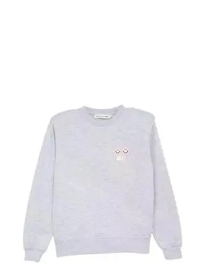 Joshua Sanders Crewneck Sweatshirt With Embroidered Detail - Grey