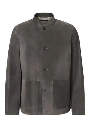 Dunhill Suede Jacket - Grey