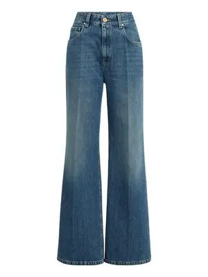 Brunello Cucinelli Flared Jeans - Blue