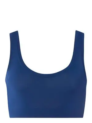 Hanro Cropped Bra Top - Navy