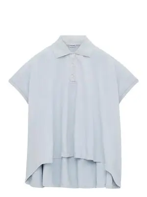 Loewe Stretch-cotton Polo Shirt - Blue