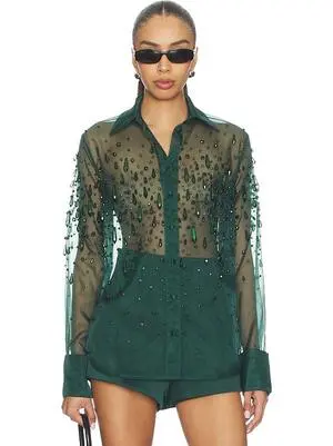 Retrofete Aubriella Shirt - Pine