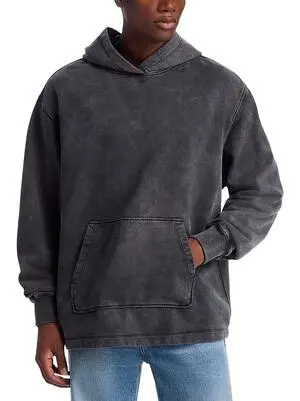 Helmut Lang Relaxed Fit Hoodie - Marble Black