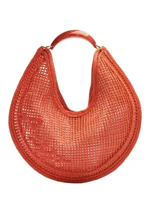 AREZZO Large Isla Shoulder Bag - Orange Nectar/orange Nectar