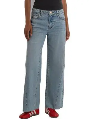 Kut From The Kloth Meg High-Waist Wide Leg Jeans Imagination