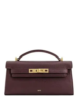 Jw Pei Noor Top Handle Bag - Deep Burgundy