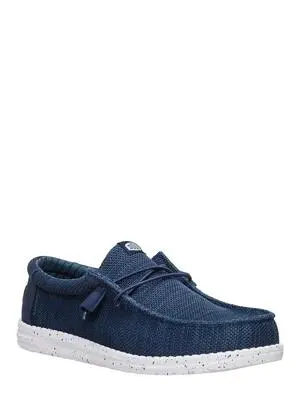 HEY DUDE Wally Stretch Sox Slip-on - Blue