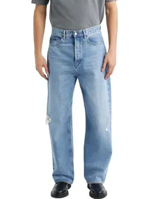 FRAME Ripped Baggy Jeans Aeris Grind