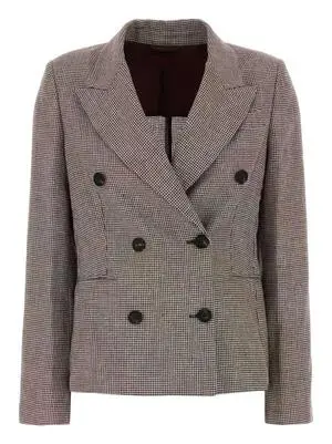 Brunello Cucinelli Long-sleeved Blazer - Brown