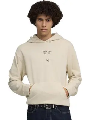 PUMA Porsche Legacy Relaxed Fit Hoodie - White