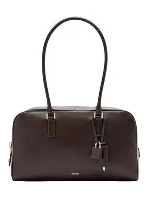 TOM FORD Leather Shoulder Bag - Brown