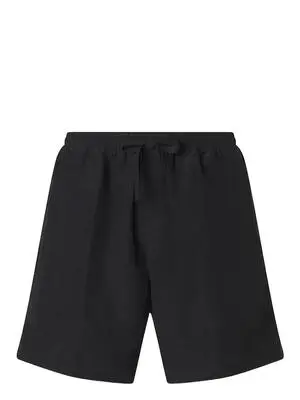 UMIT BENAN Umit Benan Linen And Silk Blend Shorts