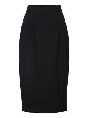 Dolce & Gabbana Wool-blend Pencil Skirt - Black