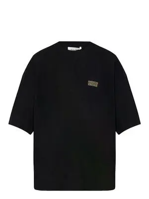American Vintage Crew Neck T-shirt - Black