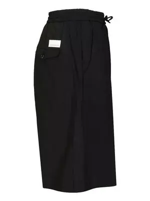 NINE:INTHE:MORNING Basil Drawstring Shorts - Black