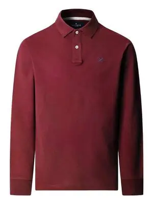 HACKETT Long-sleeved Polo Shirt - Red