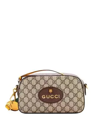 Gucci Neo Vintage Camera Messenger Bag Gg Coated Canvas - Brown