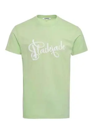BLACKJACK Logo-print T-shirt - Green