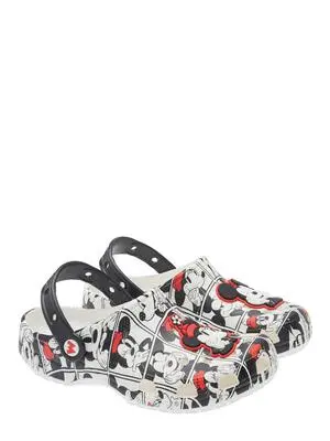 CROCS Mickey & Minnie Classic Clog White Multi