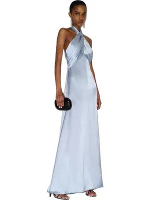 REFORMATION Veria Silk Maxi Dress