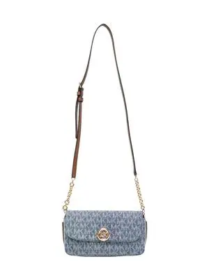Michael Kors Small Nolita Crossbody Bag - Blue