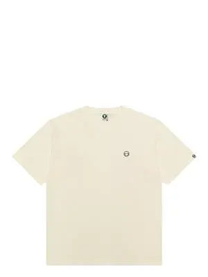 AAPE BY *A BATHING APE Logo-patch T-shirt - Neutrals
