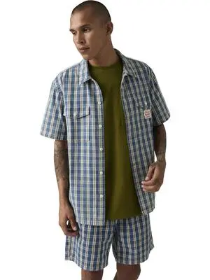 LEVI'S Short-sleeve Worker Shirt - Summer Check Shirt