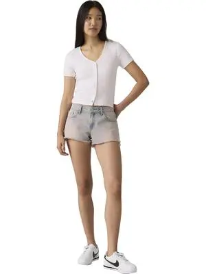 LEVI'S Low Rise Denim Shorts - Rose Up Short