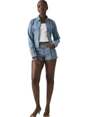 LEVI'S Low Rise Denim Shorts - Shadow Work Short