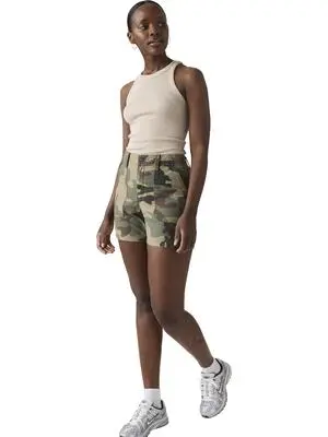 LEVI'S Ribcage Utility Short - Parkhill Camo Covert