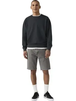 LEVI'S 405 Standard 10" Denim Shorts Greyscale
