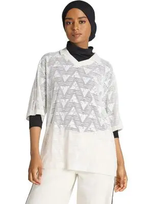 Adidas Lace Football Jersey - Cloud White
